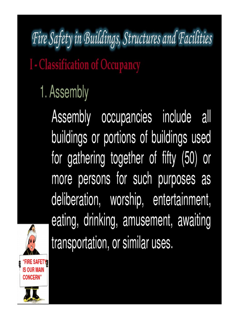 Classification of Building Occupancies | PDF | Nursing Home Care ...