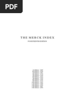 Merck Index | PDF | Merck & Co. | Chemistry