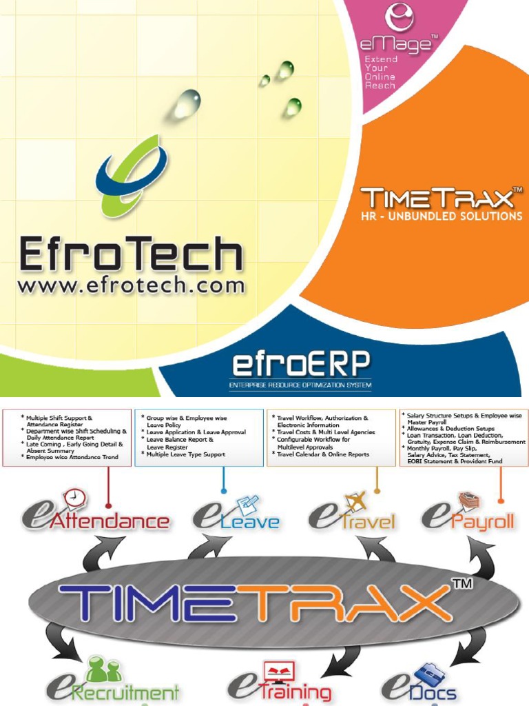 TimeTrax HR Solution | PDF | Payroll | Employment