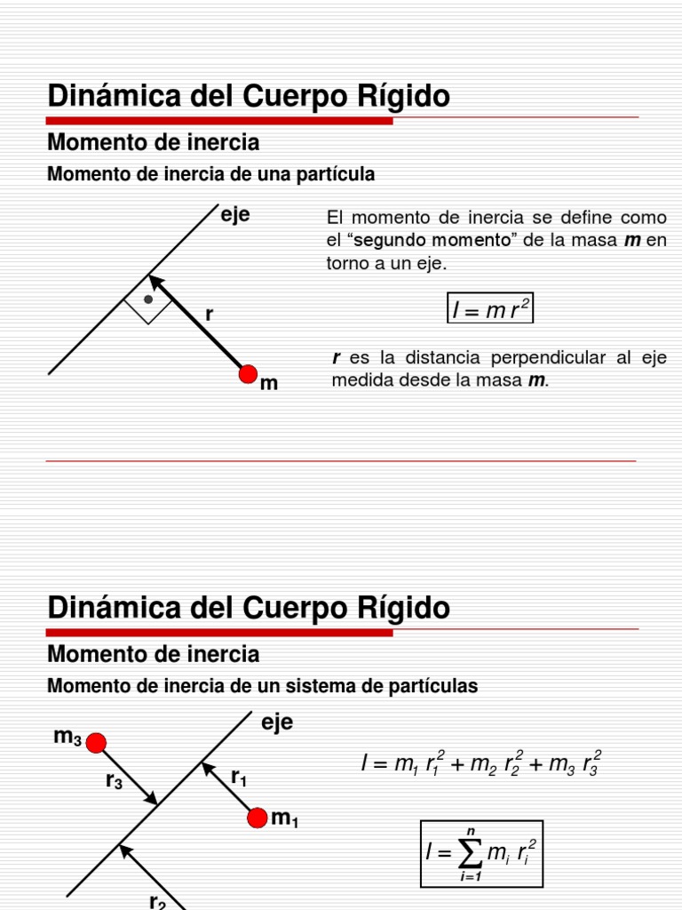 Sólido rígido - Dinámica de Rotación.ppt | Momento angular | Rotación