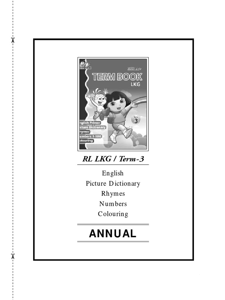 RL LKG (Term Book) - 3 | PDF