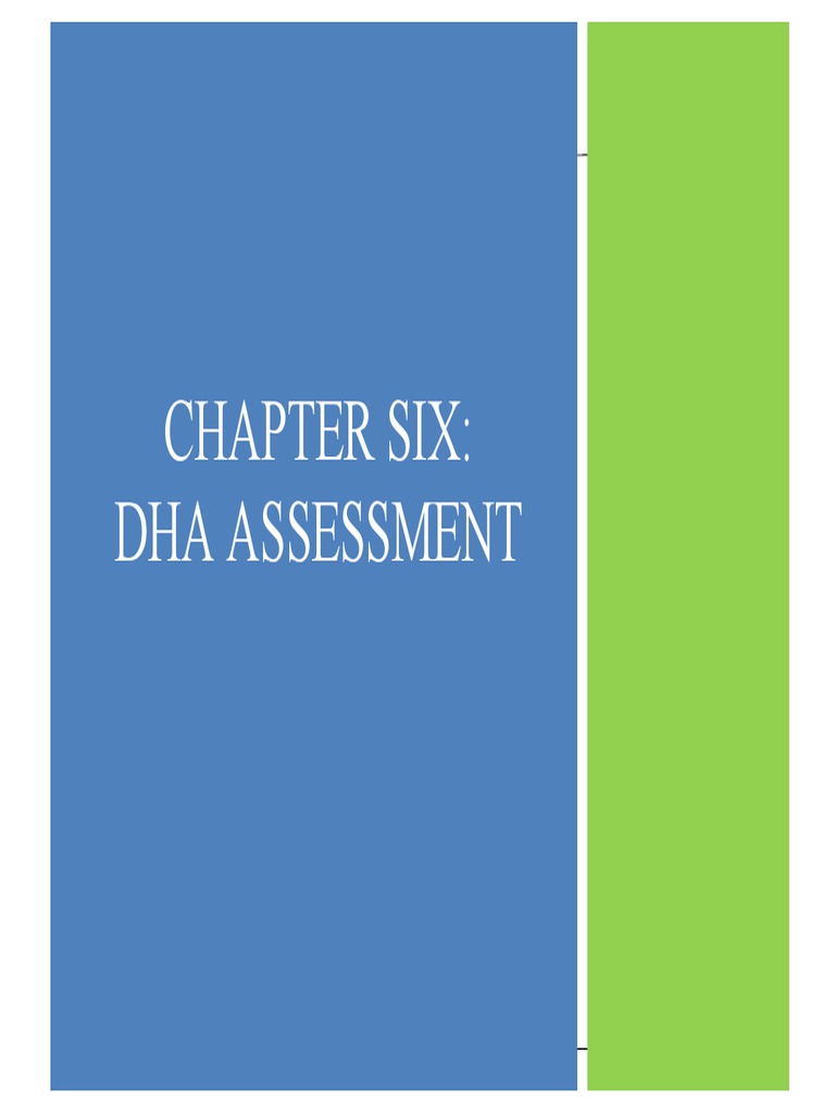 Chapter6 DHA Assessment | PDF | Specialty (Medicine) | Dietitian