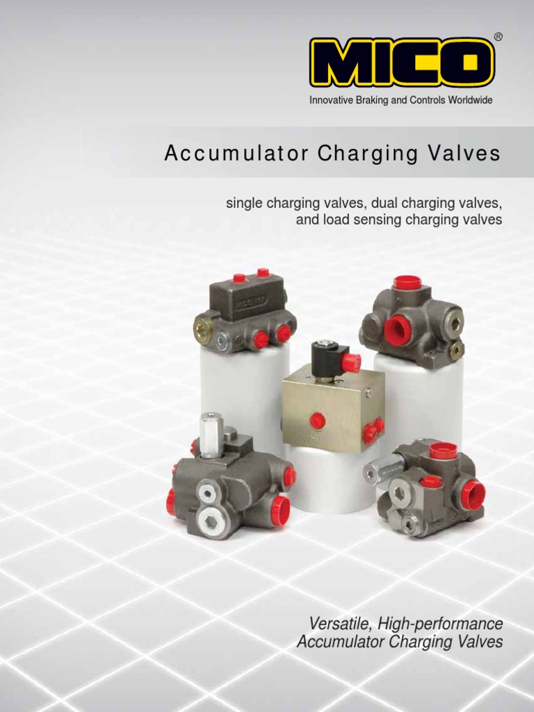 Accumulator Charging Valves: Single Charging Valves, Dual Charging ...