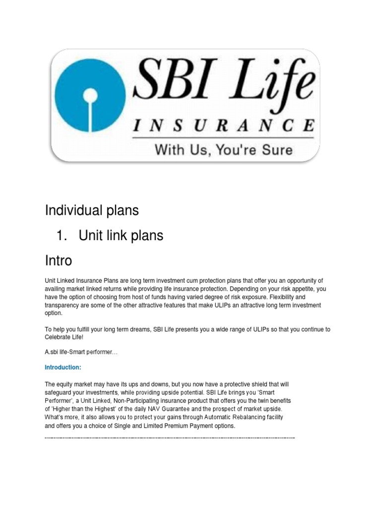 Individual Plans 1 | PDF | Insurance | Annuity (American)
