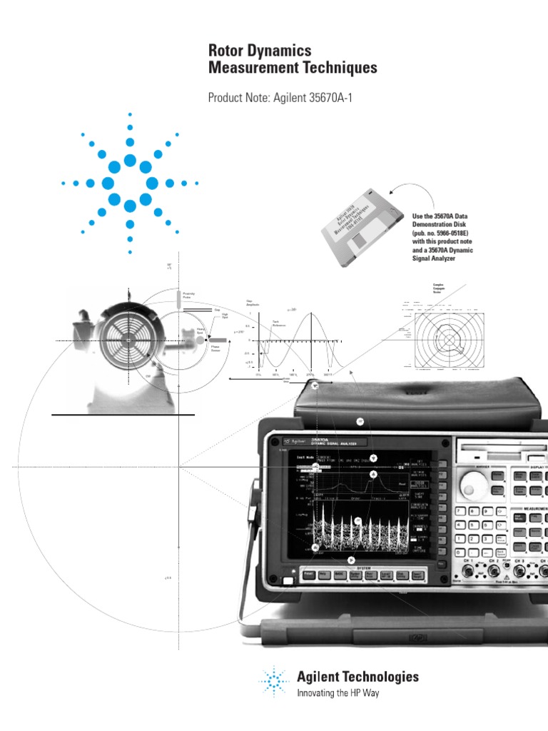 Rotor Dynamics Measurement Techniques: Product Note: Agilent 35670A-1 ...