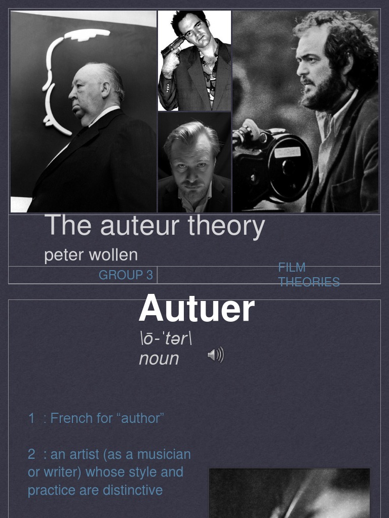 The Auteur Theory: Peter Wollen | PDF | Science | Philosophical Science