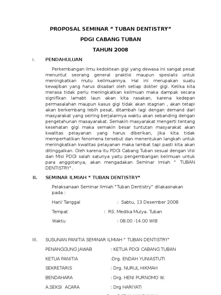 Proposal Seminar | PDF