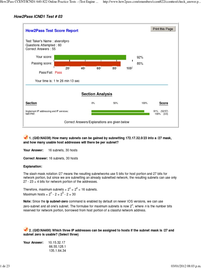 Implementing Ip Adressing Pdf Ip Address Computer Network