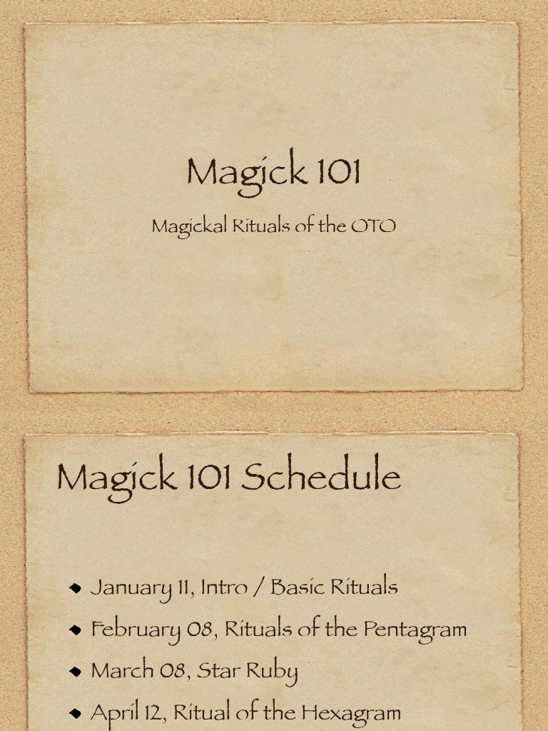 Magick 101 | PDF | Mythology | Religious Behaviour And Experience