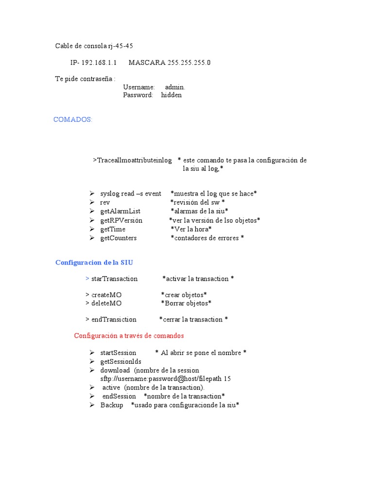 Conectarse A Siu Ericsson | PDF