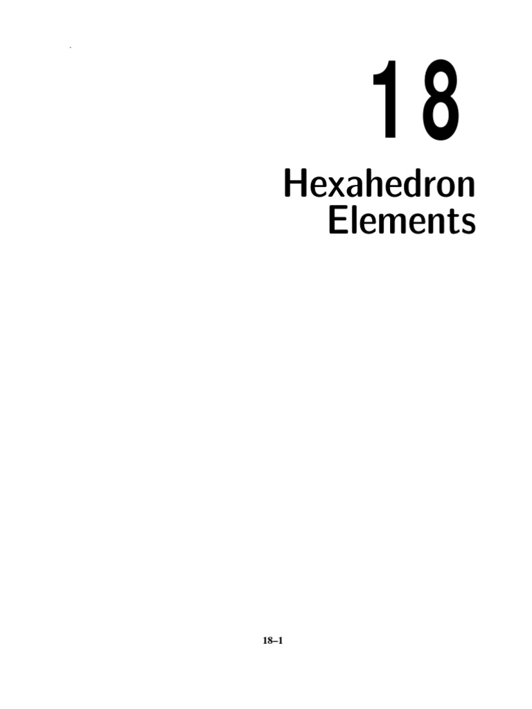 Hexahedron Elements Guide | PDF | Derivative | Finite Element Method