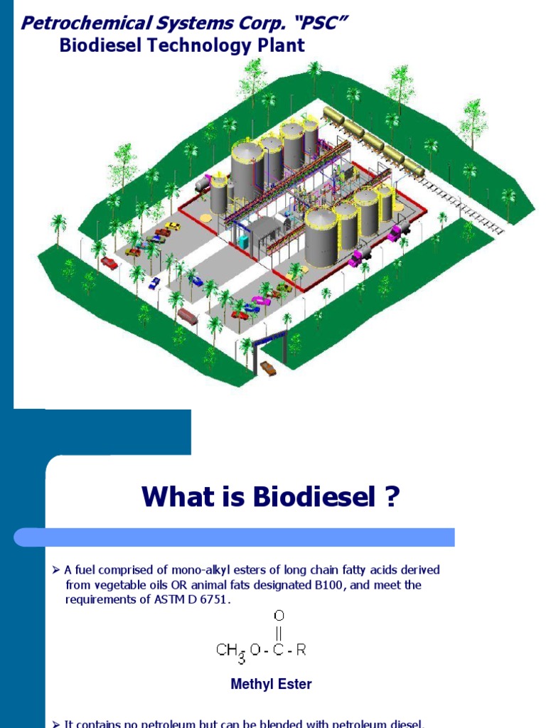 Biodiesel Technology Plant | PDF | Biodiesel | Algae Fuel