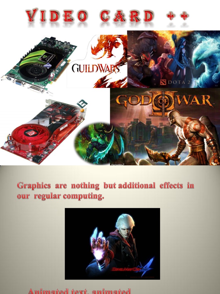 Graphics Card Components and Functions | PDF | Graphics Processing Unit ...