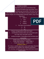 Indeks DMF-T Dan Def-T | PDF