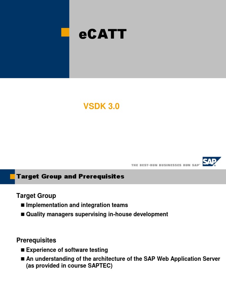 Beginners Guide To Ecatt | PDF | Computers