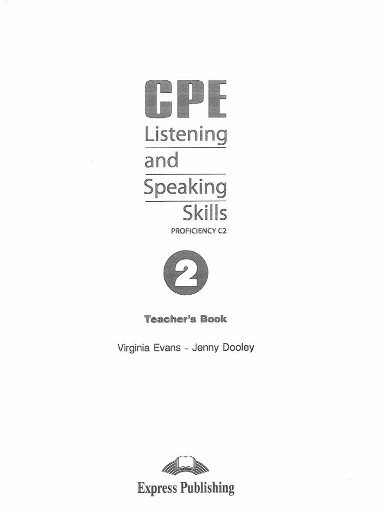 Cpe Listening and Speaking Skills | PDF