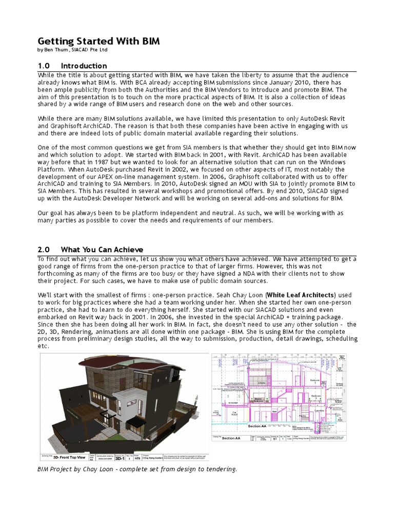 Getting Started With BIM - Ben Thum | Download Free PDF | Building ...
