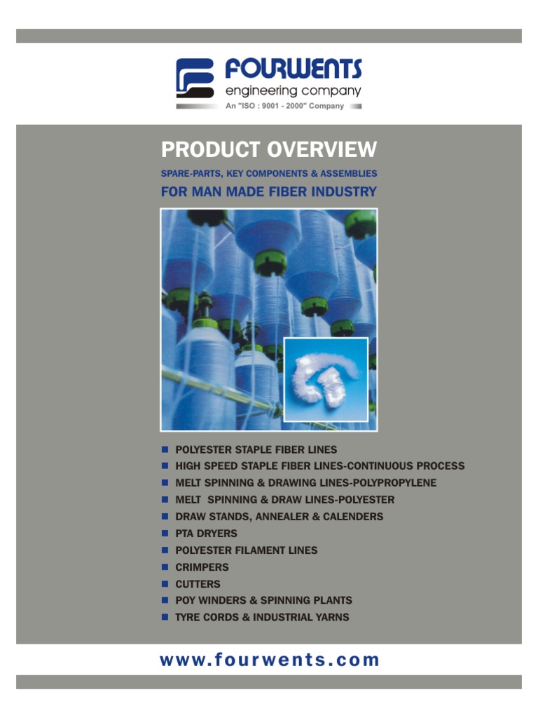 Man Made Fiber Industry | PDF | Pipe (Fluid Conveyance) | Wire