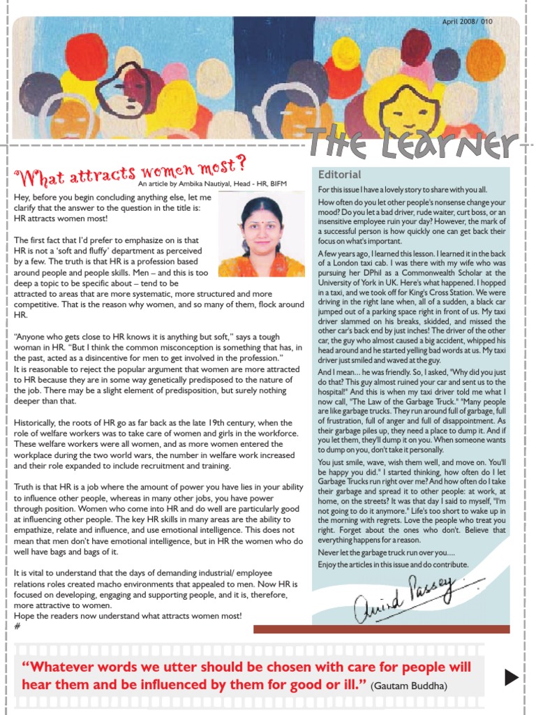 A Small Newsletter That Reads Big! The Learner | PDF | Globalization ...