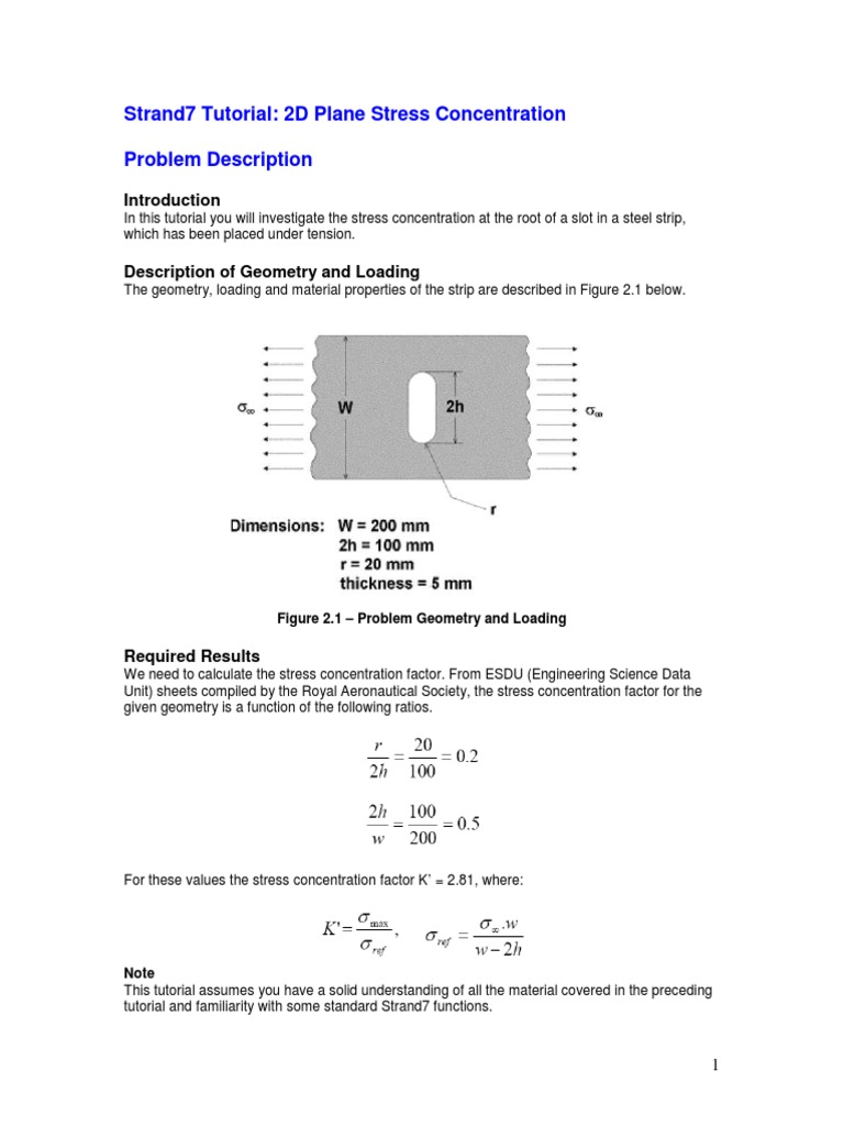 Strand 7 | PDF | Stress (Mechanics) | Geometry