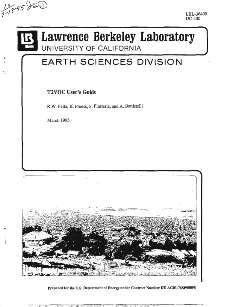 T2voc Manual | PDF | Diffusion | Porosity