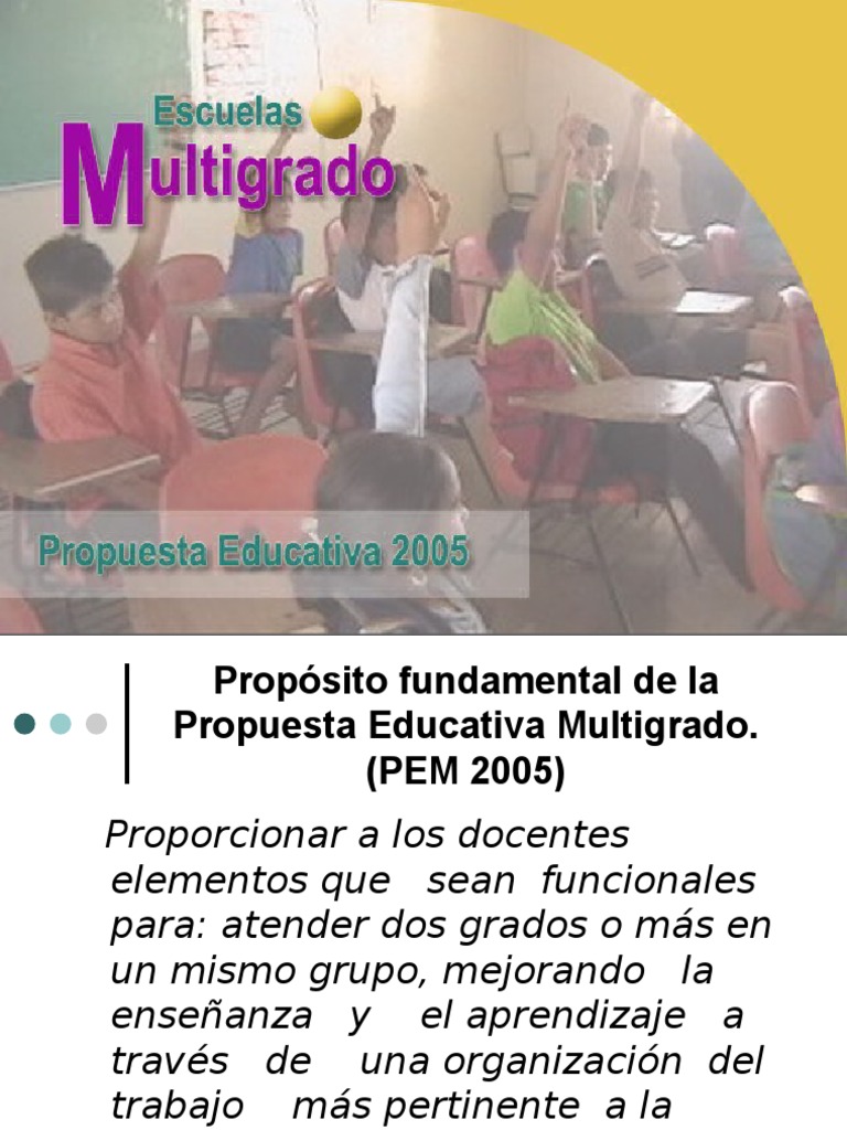 Plan2005 Multigrado | PDF | Aprendizaje | Lectura (proceso)