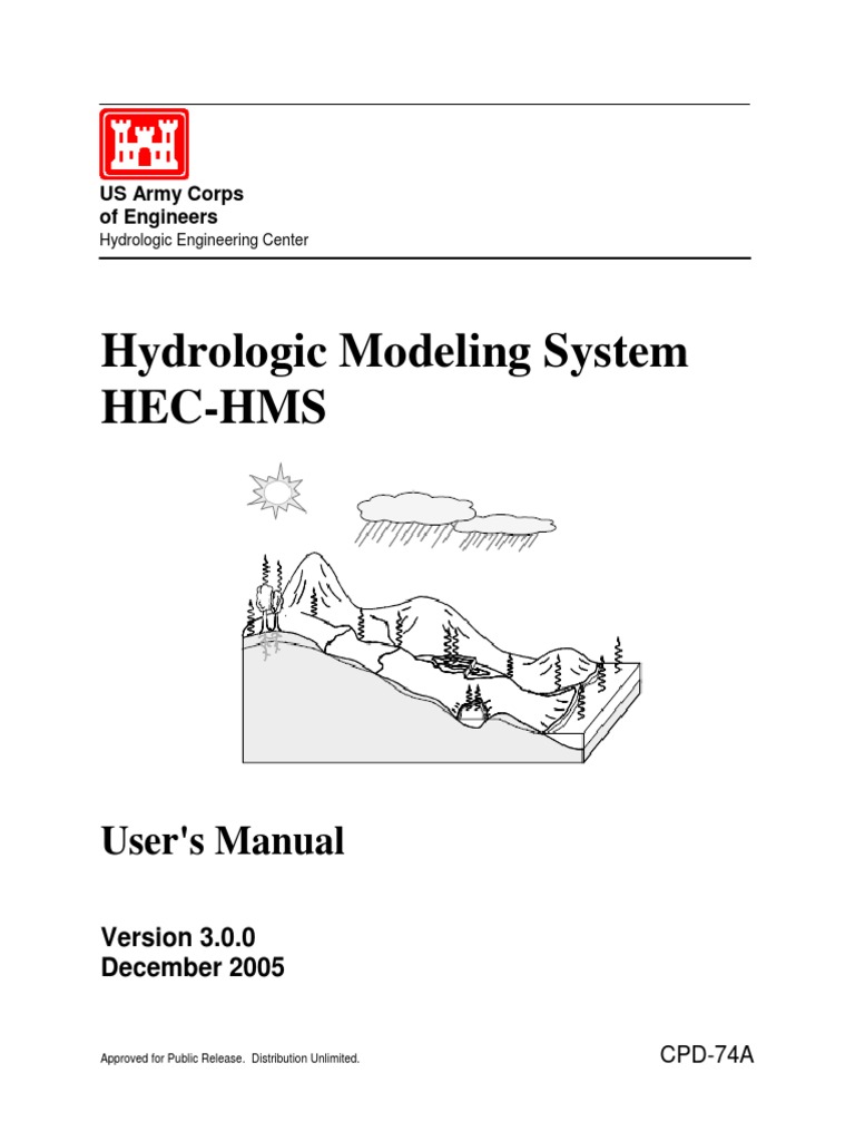 Hydrologic Modeling System HEC HMS - MANUAL | PDF | Flood | Computer ...