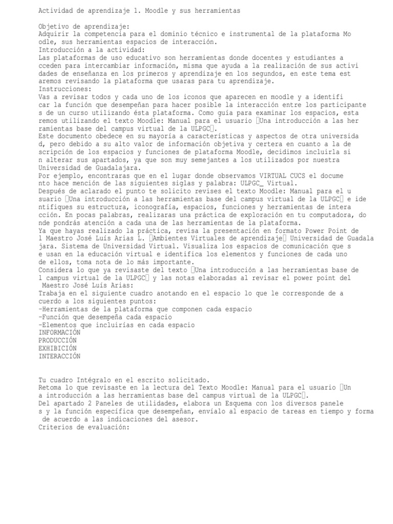 Moddle Udg Virtual | PDF | Moodle | Aprendizaje