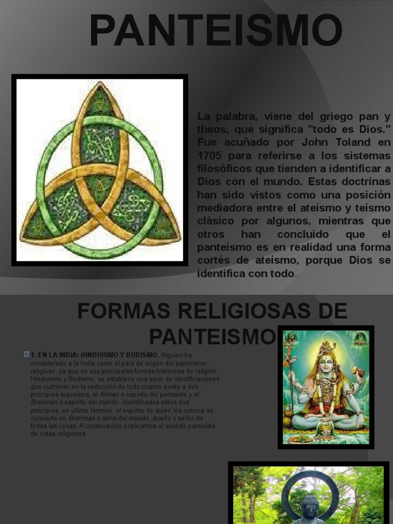 panteismo exposicion filosogia.pptx | Panteísmo | Religión y espiritualidad