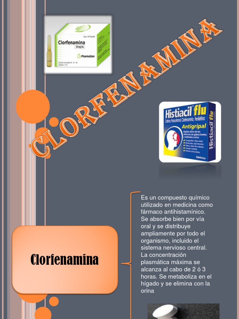 Clorfenamina | PDF