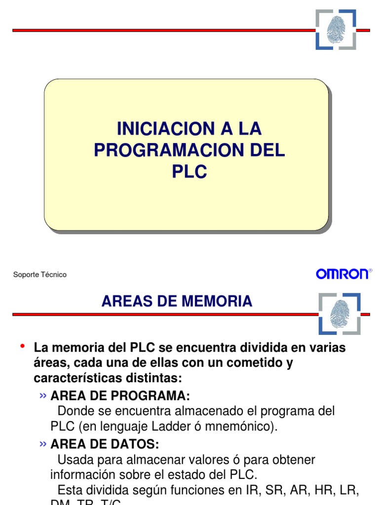 Iniciación Al PLC | PDF | Controlador lógico programable | Lenguaje de ...
