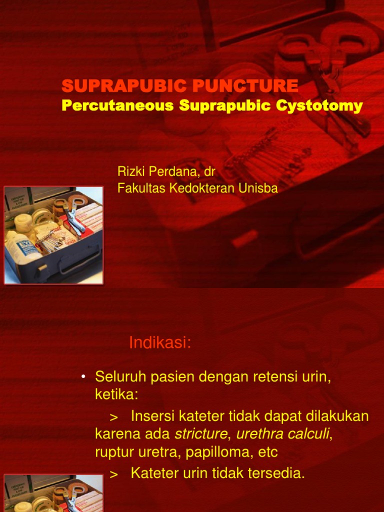 Suprapubic Puncture - Workshop CI | PDF | Sains & Matematika