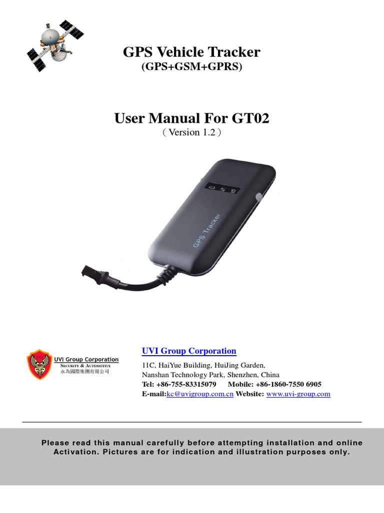 GPS GT02 V1.1 | PDF | Subscriber Identity Module | Short Message Service