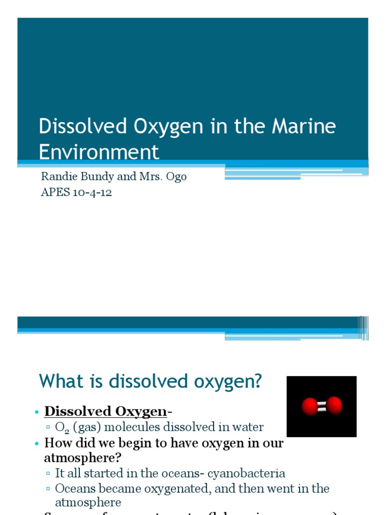 Understanding Dissolved Oxygen Levels | PDF
