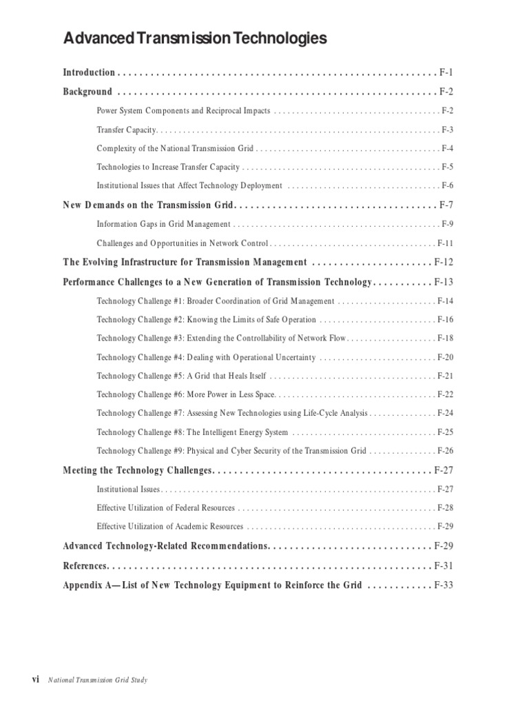 Advanced Transmission Technologies | PDF | Electrical Grid | High Voltage Direct Current