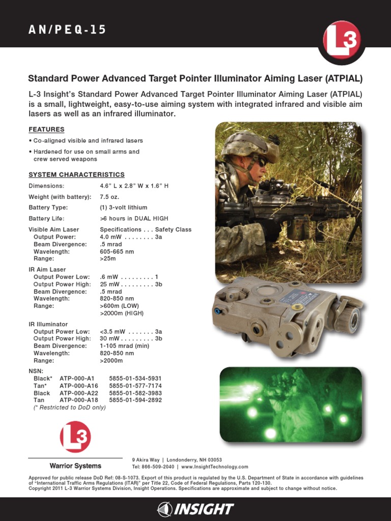 An Peq-15 Atpial l3 Insight | PDF