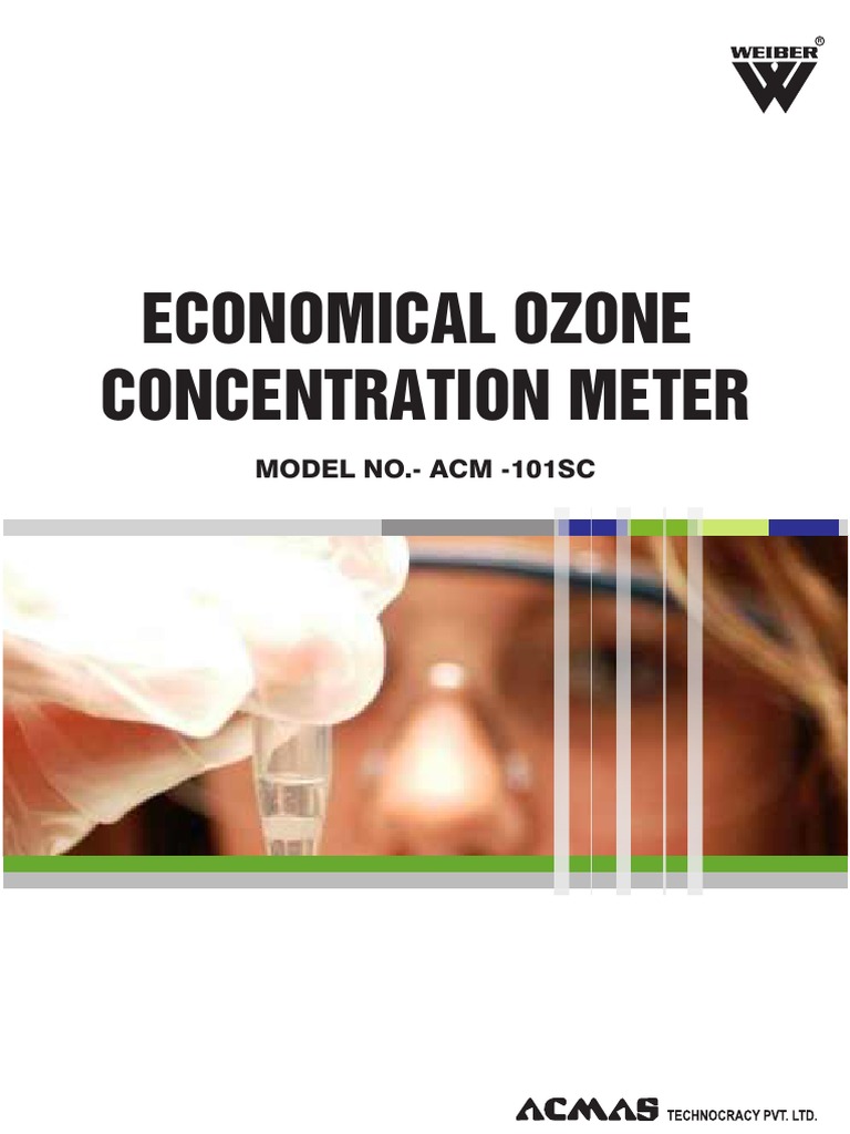 Economical Ozone Concentration Meter | PDF | Ozone | Metre