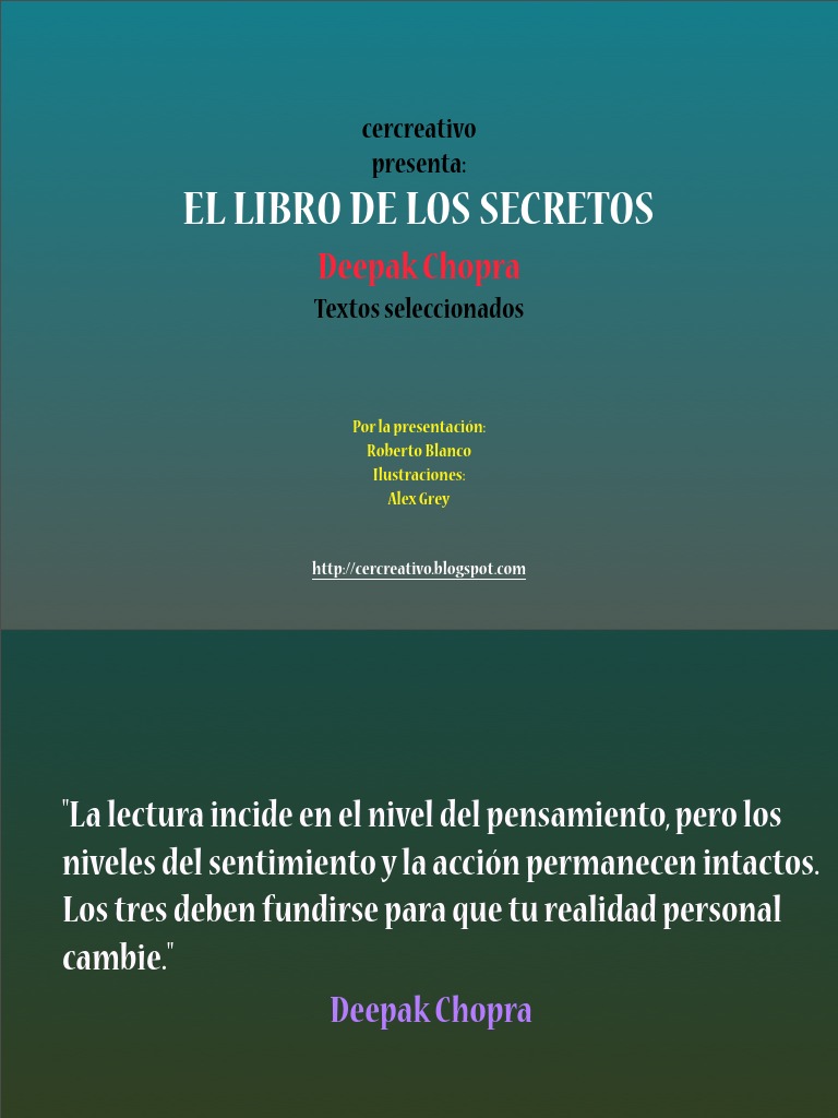 El Libro de Los Secretos | PDF | Creatividad | Vida