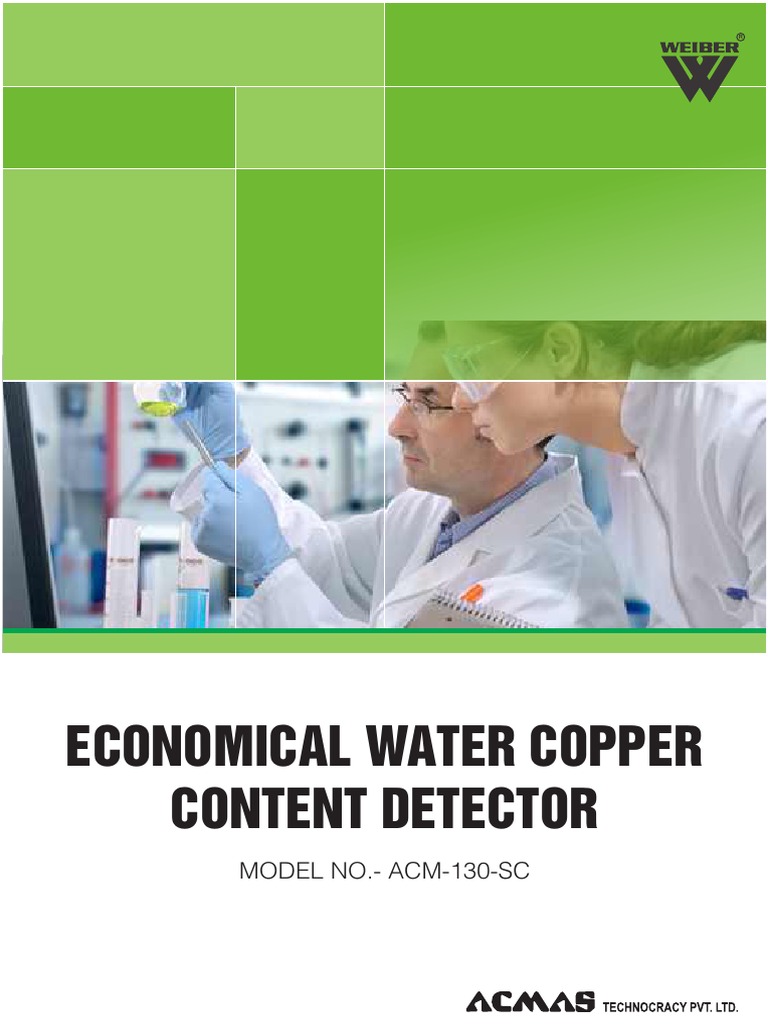 Economical Water Copper Content Detector | PDF | Copper | Sensor
