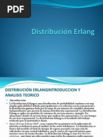 Distribucion Erlang | PDF | Distribución de probabilidad | Estadísticas