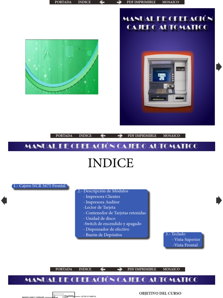 CAJ ATM manual | PDF