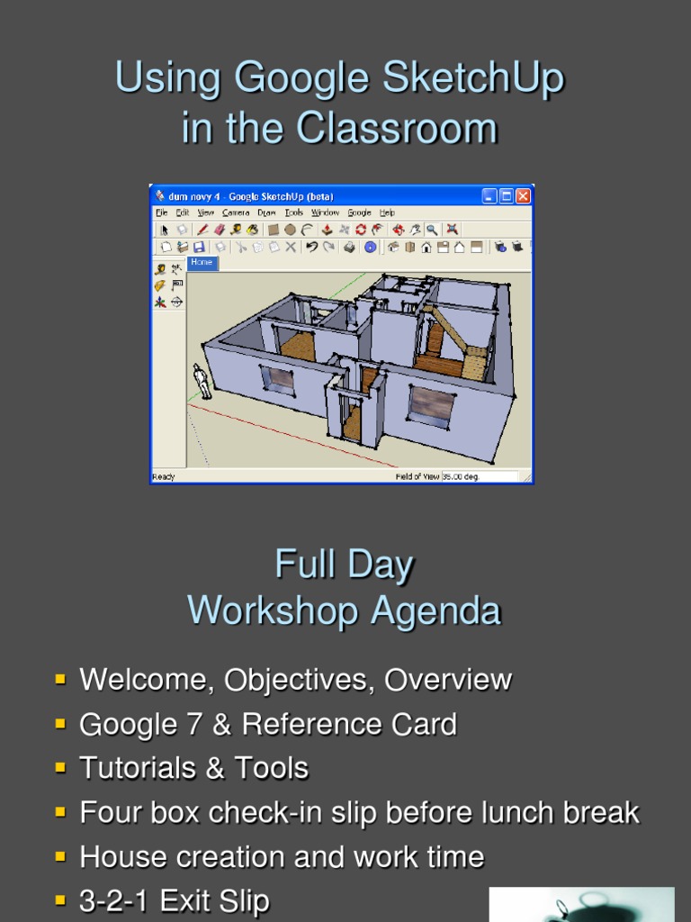 Sketchup Workshop | PDF | Sketch Up | Computing And Information Technology