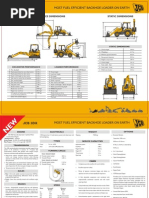JCB 3DX Backhoe Loader Specifications | PDF | Loader (Equipment ...
