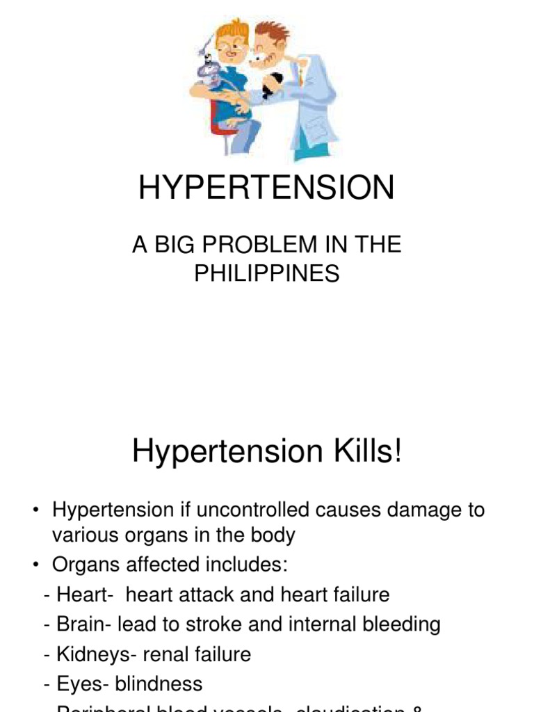 Hypertension Lecture | PDF | Hypertension | Stroke