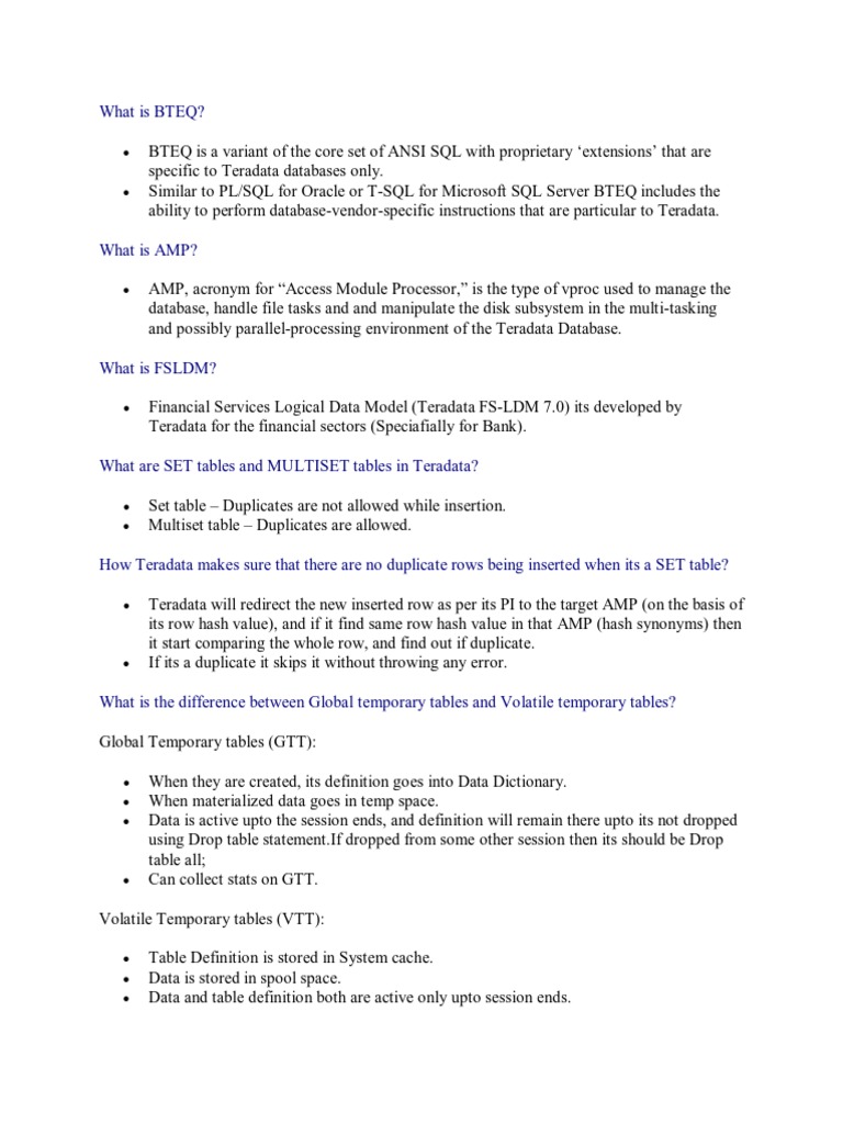 TDQ | PDF | Database Index | Parallel Computing