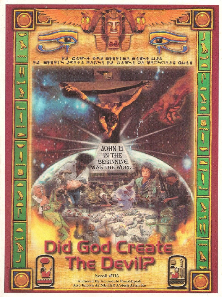 DR York - Did God Create The Devil | PDF