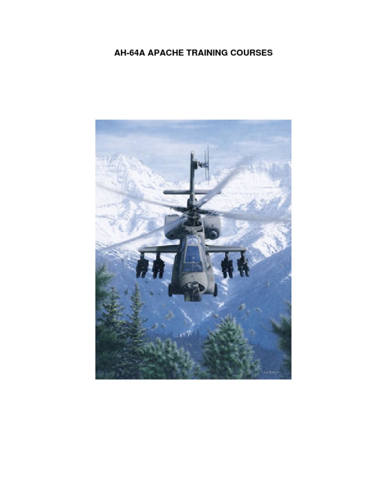 Ah-64a Apache Training Courses | PDF | Aerospace Engineering | Aerospace