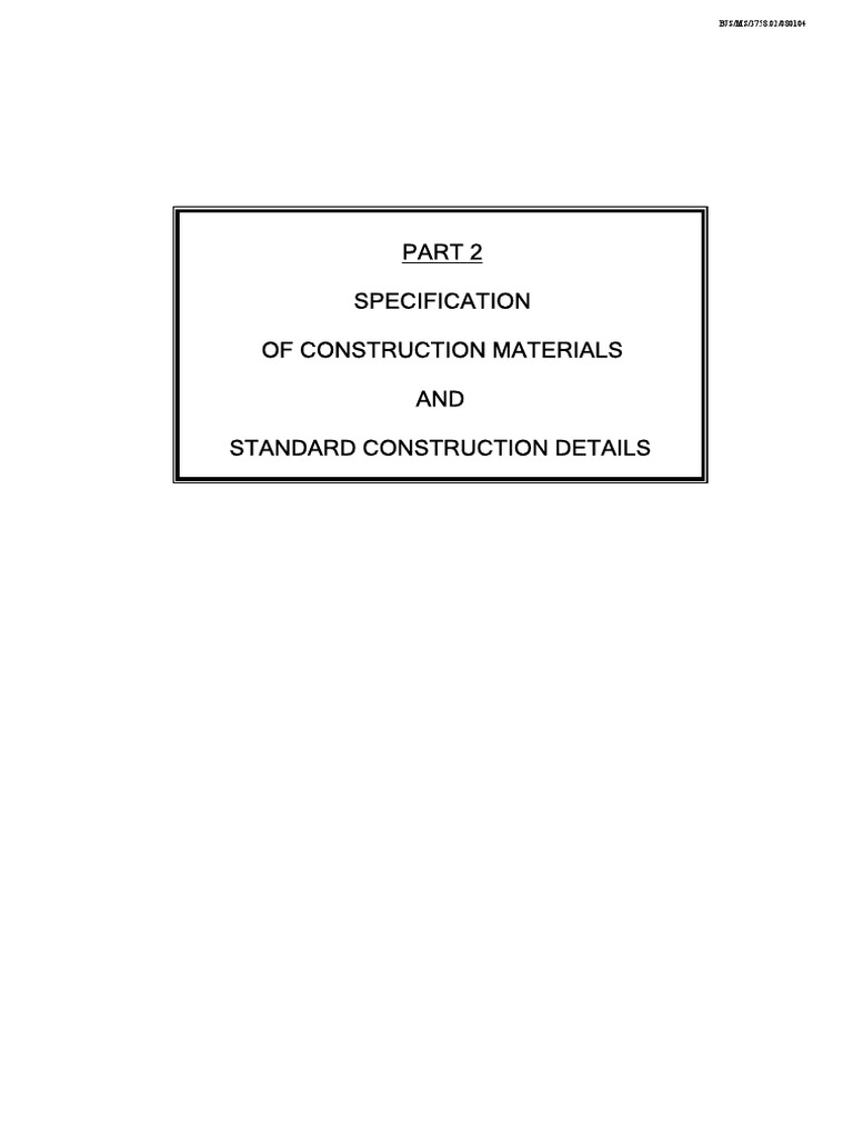 Highway Specification | PDF | Road Surface | Road