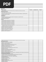 F-016-Static Equipment Installation Checklist | PDF | Building ...