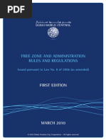 Jafza Free Zone Rules 2023 Edition | PDF | Lease | Employment